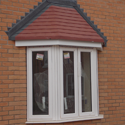 GRP Bay Window Roof Canopies (Stormking Plastics)