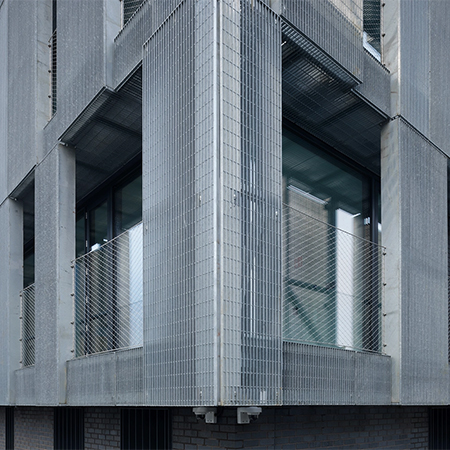 Terra-34 Architectural Grating used as facade for new extension at ...