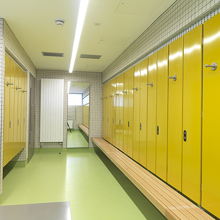 Made-to-measure lockers for Rambert Dance Company
