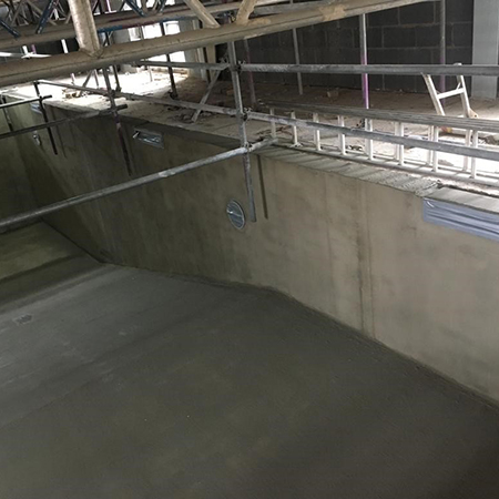 Delta Waterproofing System Installed in Residential Development