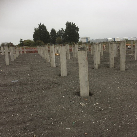 IBA Aggregate used for Canvey Island Piling Mats