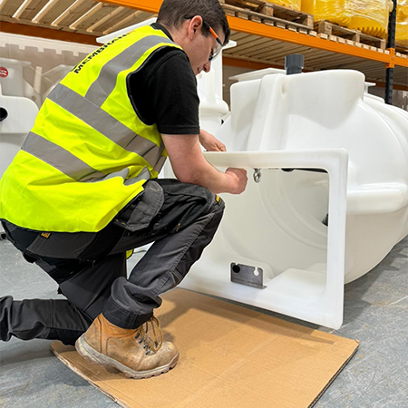 Custom Fabricating Services - site specific pump station requirements