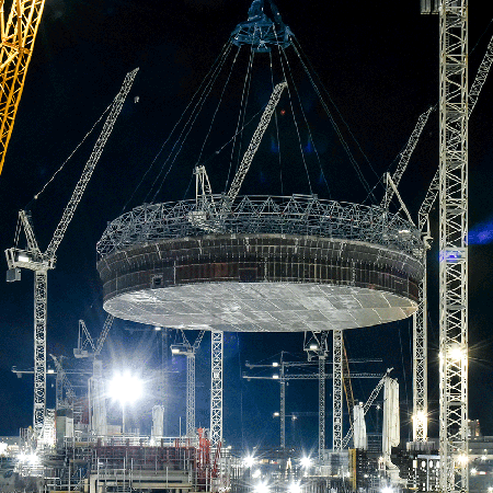 Novum Structures work with 'Big Carl'