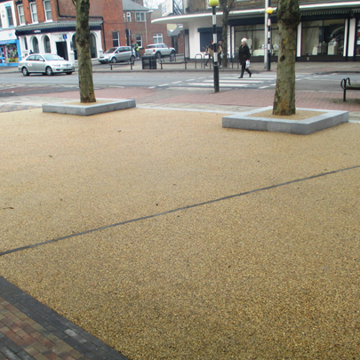 RonaDeck Resin Bound and Tree Pit paving the way to health at Elliott ...