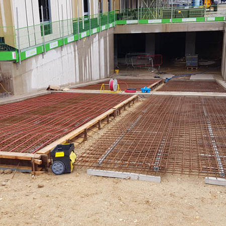 Heated ramp system installed at Wessex Hotel in Dorset