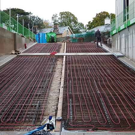 Heated ramp system installed at Wessex Hotel in Dorset