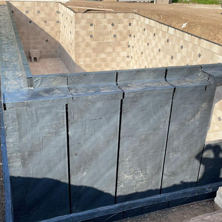 Type A and Type C Waterproofing combined to give a dual waterproofing ...