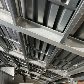 Caice ‘Continuous Line’ Acoustic Louvre system makes ideal roof screen ...