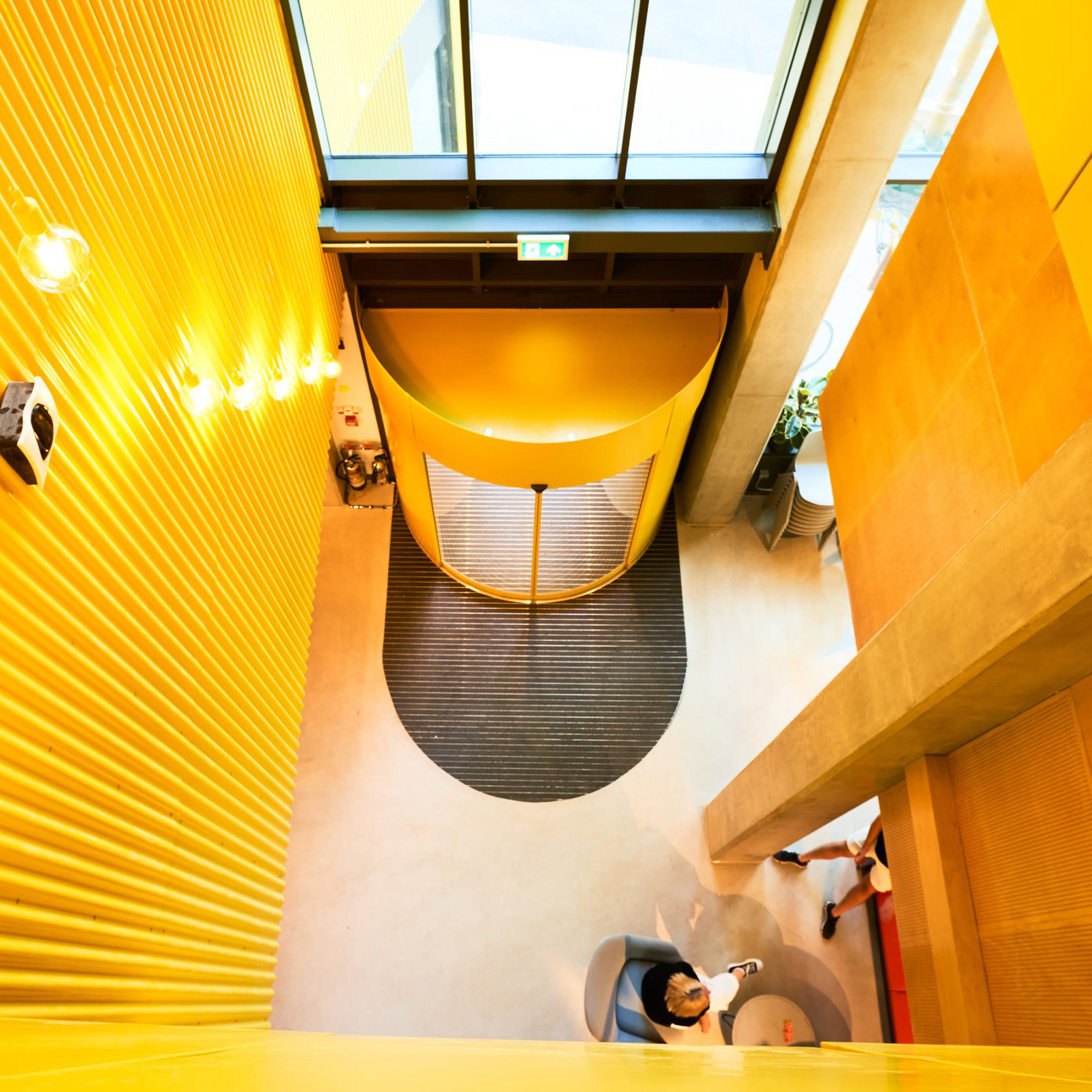 Automatic Entrance Pods Welcome Brighton Coworkers