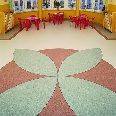 Flexible Floor Tiles/Sheets: Homogeneous (Polyflor)