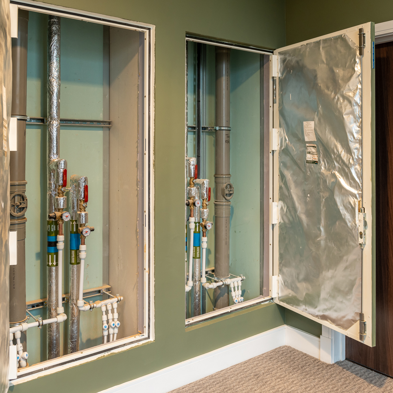 Achieving first class aesthetics and fire performance