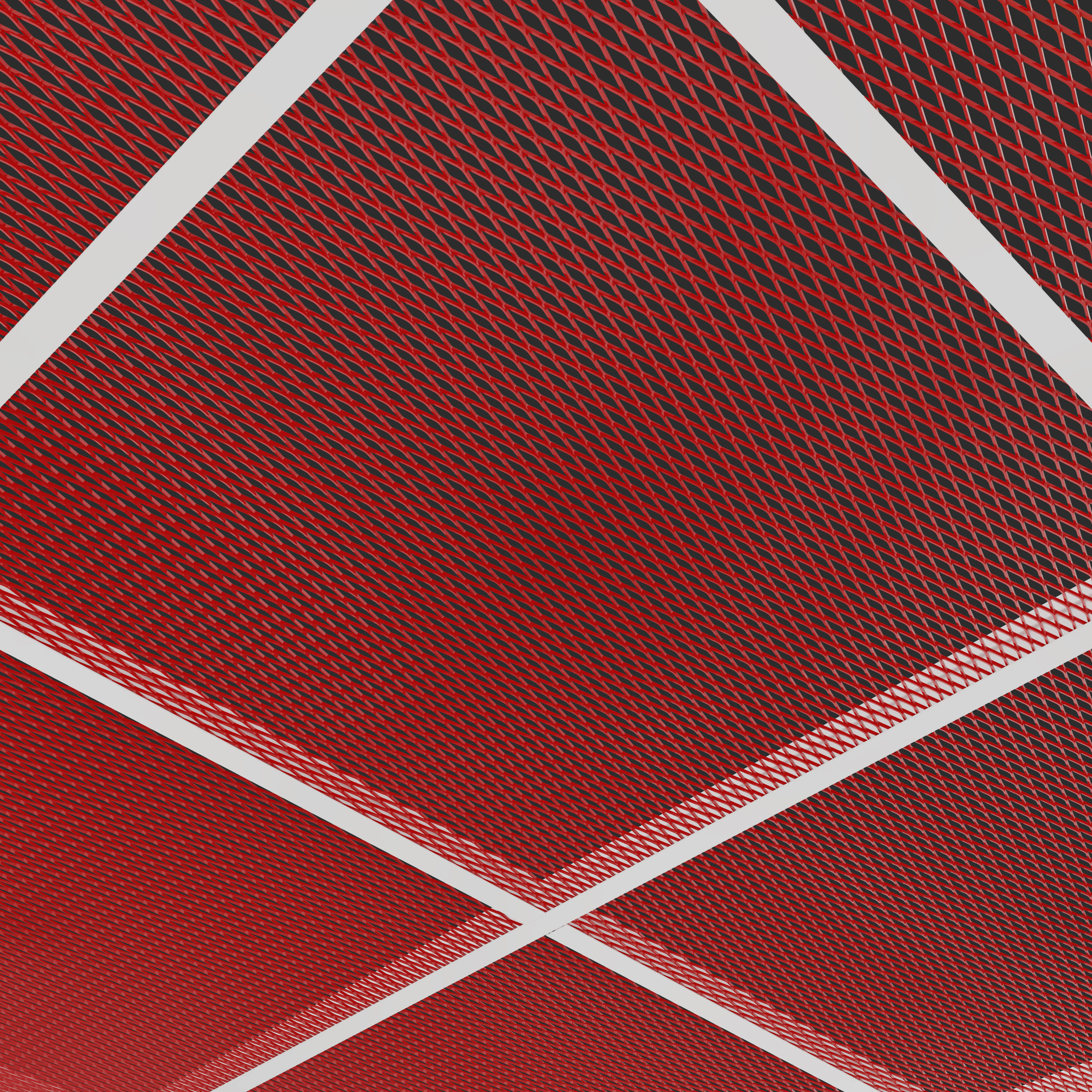 Metal mesh ceilings range expanded by Zentia