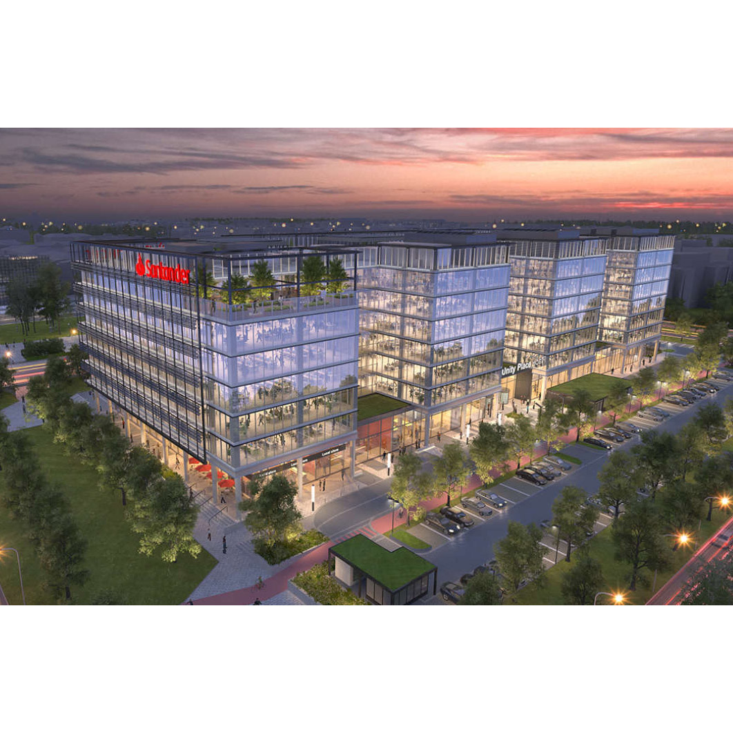 Schöck connectors for heavy walkways at new Santander UK