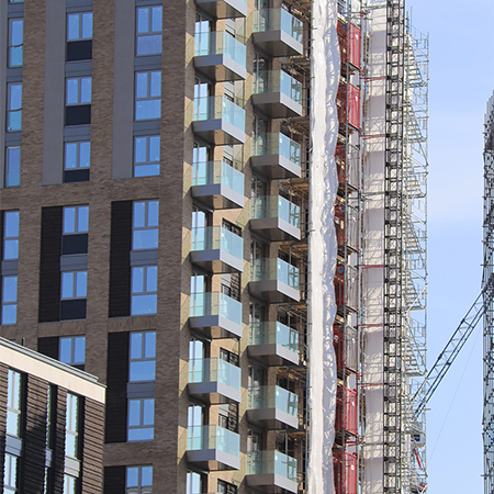 The Podium apartments benefit from private Sapphire balconies