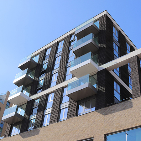 The Podium apartments benefit from private Sapphire balconies