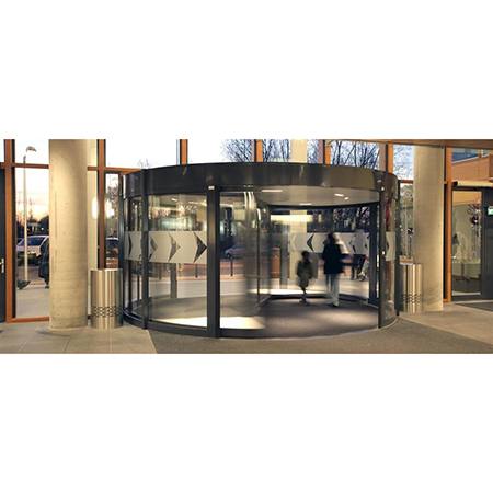 ASSA ABLOY automatic revolving door installed at Vlietland Hospital