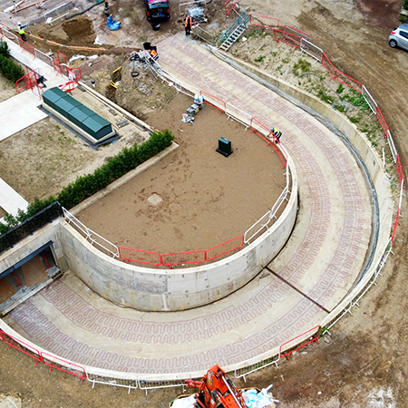 Ramp Heating Systems for Underground Car Park