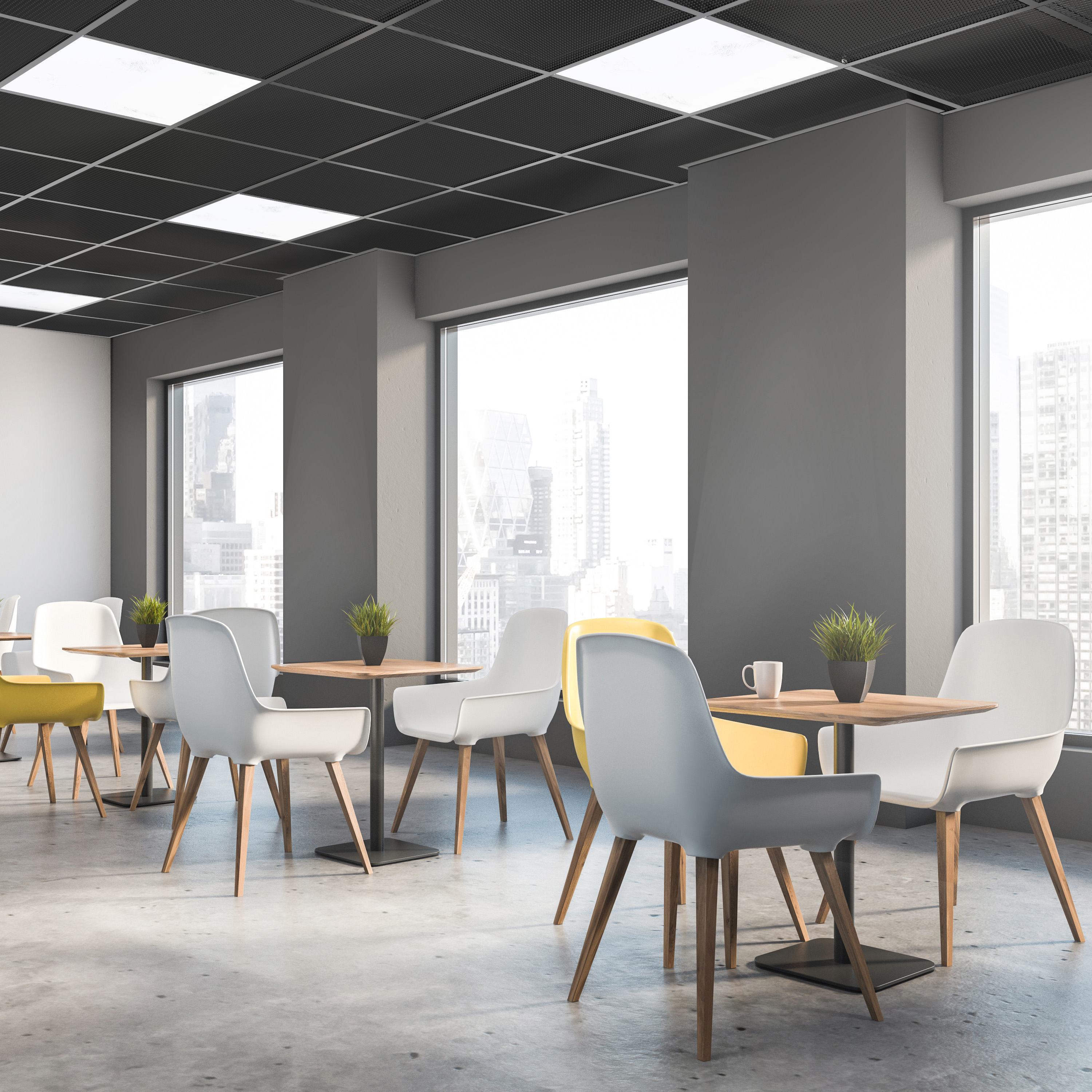 Metal mesh ceilings range expanded by Zentia
