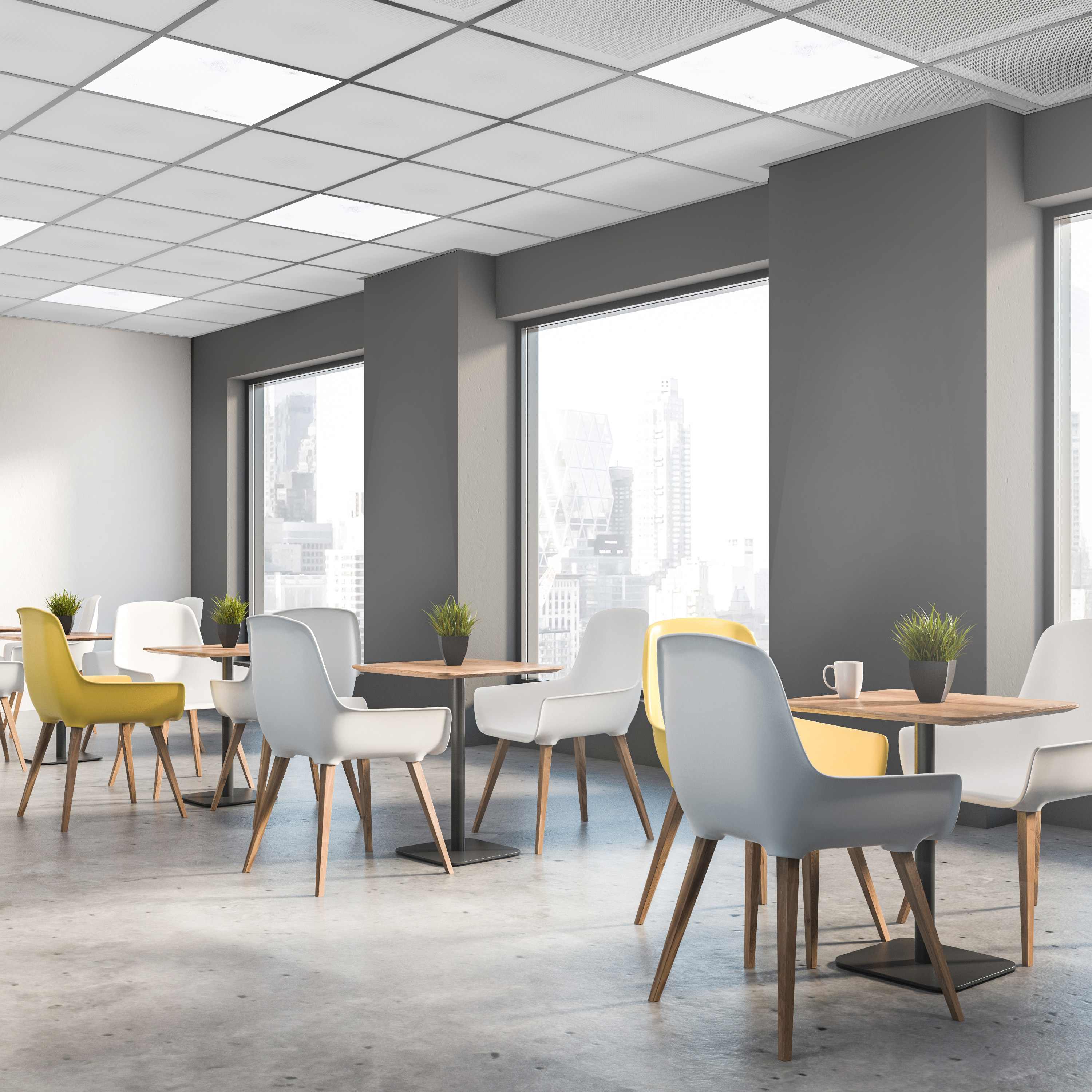 Metal mesh ceilings range expanded by Zentia