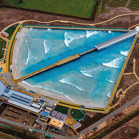 Award-winning inland surf complex makes waves with intelligent design