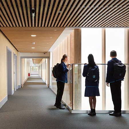 Acoustic Products provided their Laudescher Linea for Harris Academy