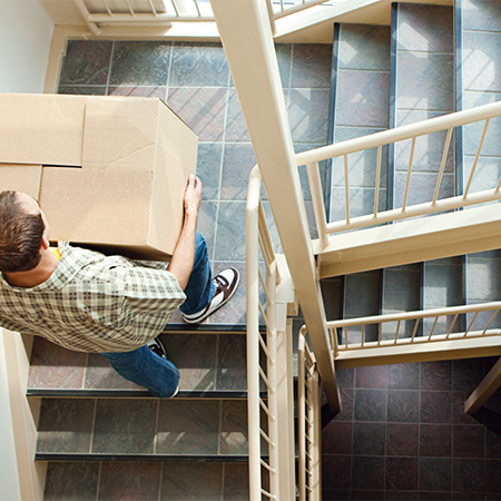 Types of equipment to lift heavy objects up stairs