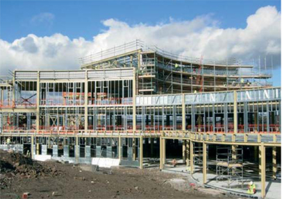 Versatile facade for Hexham Hospital