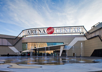 Architectural mesh for Arena Centar, Zagreb