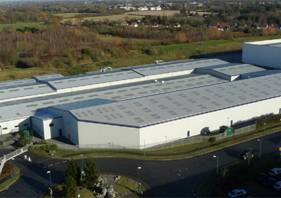 Tata Steel cladding systems for Jaffabox Ltd