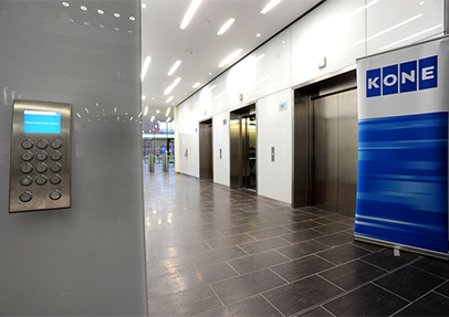 KONE Destination Control System at Severn Trent Centre