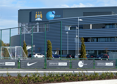 Sports fencing for Etihad Training Complex