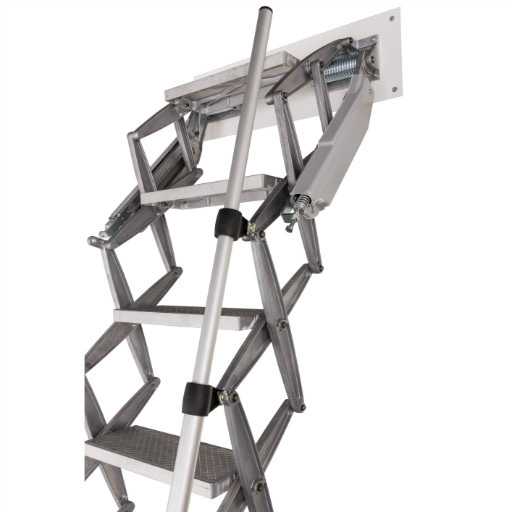 Aluminium concertina loft ladders (Premier Loft Ladders)