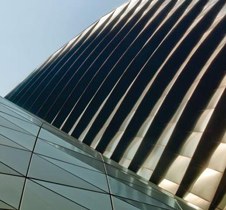 Sands of time: Foster's shell roof