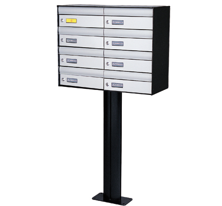 Intermail – tailored mailbox systems available from MB Doorplan