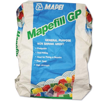 Mapei's Mapefill GP General Purpose non-shrink grout