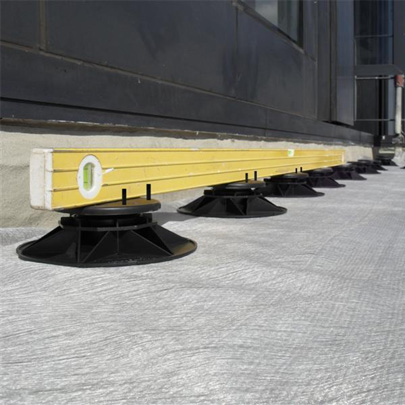 Decking Support Pads For London Office Development