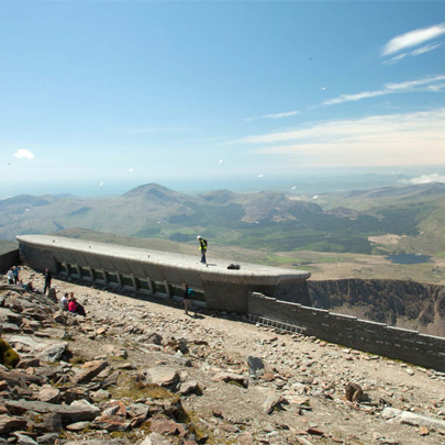 Latchways ManSafe® ideal for Snowdon summit building