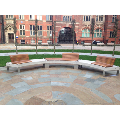 Circular seating solution for University of Liverpool