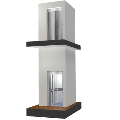 New Stannah Piccolo lift - a hybrid for awkward spaces