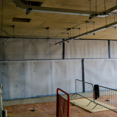 Waterproofing a new-build basement with Newton System 500