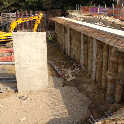 Waterproofing a new-build basement with Newton System 500