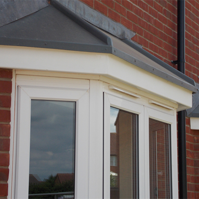 GRP Bay Window Roof Canopies (Stormking Plastics)