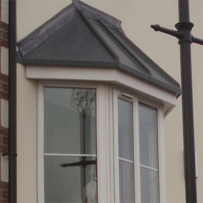 GRP Bay Window Roof Canopies (Stormking Plastics)
