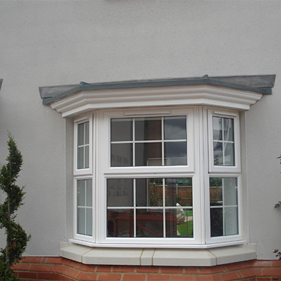 GRP Bay Window Roof Canopies (Stormking Plastics)