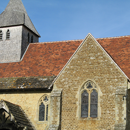 Sympathetic restoration of church roofs