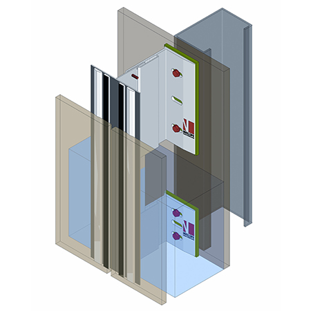 Cladding support systems for architects from Nvelope