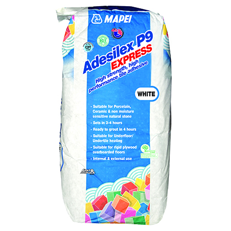 Mapei launch Adesilex P9 Express tiling adhesive