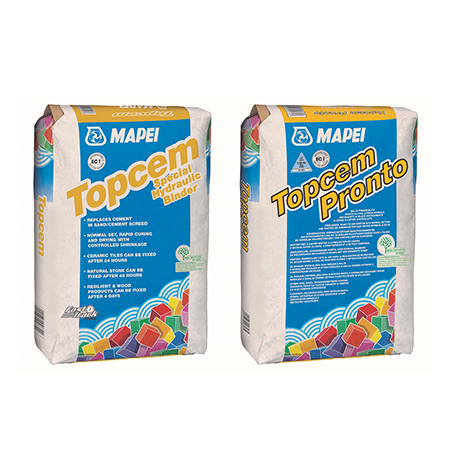 Mapei Topcem ideal solution across sectors