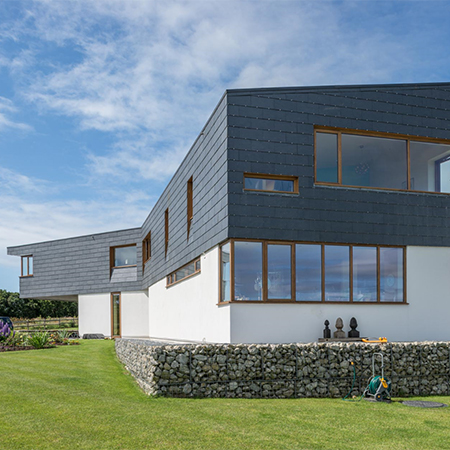Vanguard rainscreen cladding for sustainable home