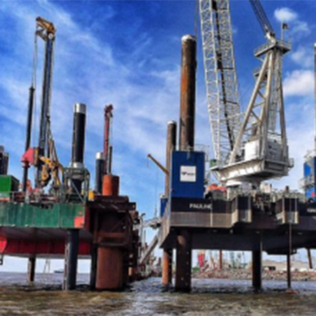 BASF admixtures used for dock extension